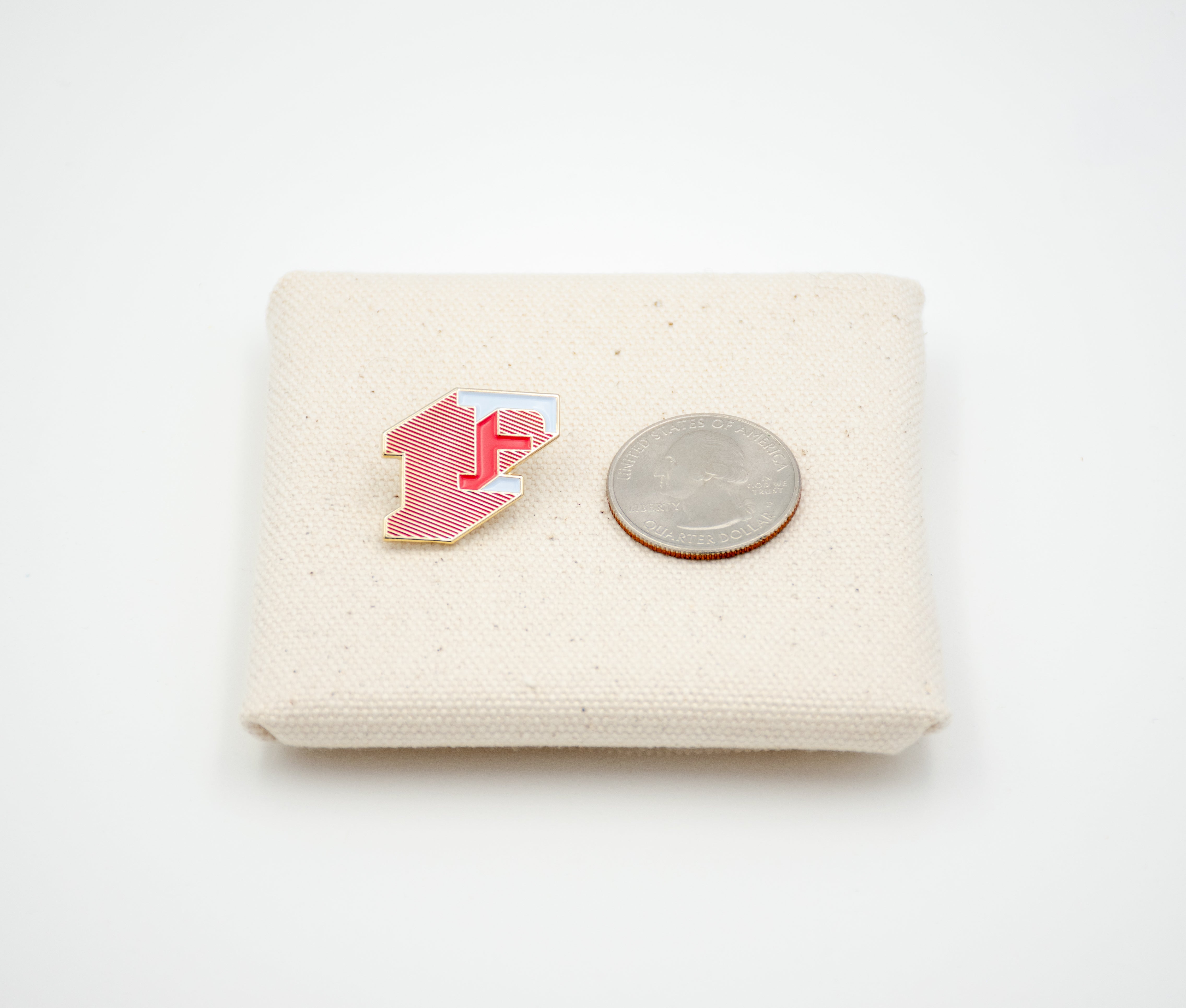 Letter "F" Pin – CompositionCo