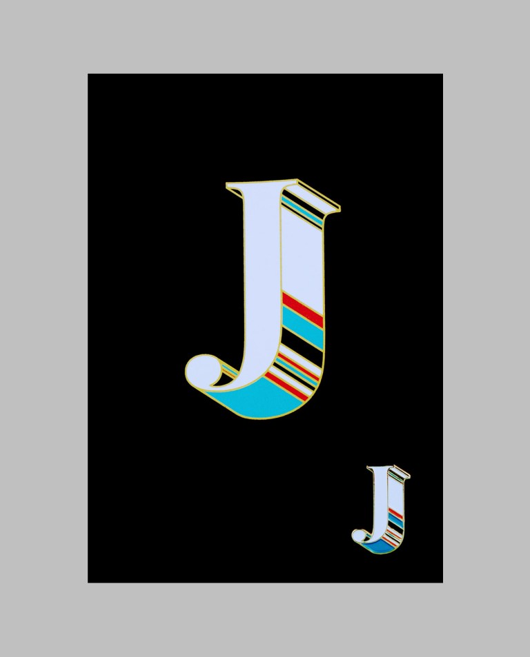 Letter "J" Pin – CompositionCo