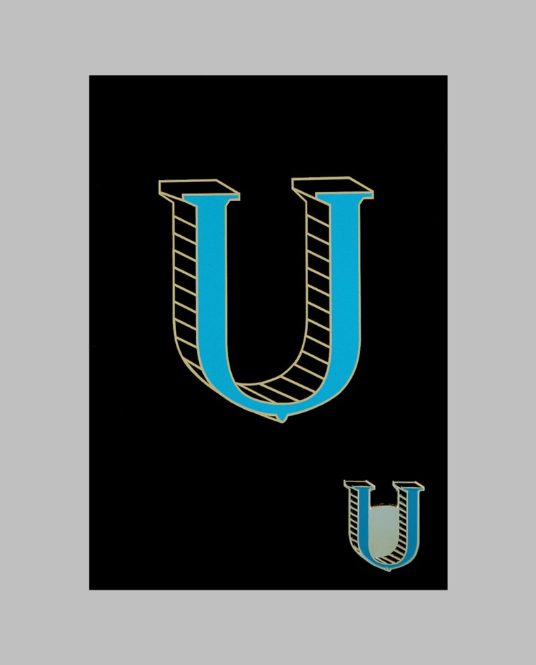 Letter "U" Pin – CompositionCo